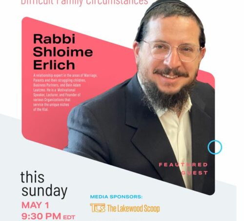 Watch Live 9:30 PM: Raising Children for Marriage in Today’s Generation | Rabbi Shloime Ehrlich ...
