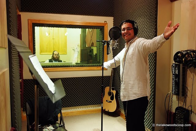 Dovid Gabay At Studio | The Lakewood Scoop